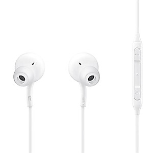 2023 New Stereo Headphones for Samsung Galaxy S23 Ultra Galaxy S22 Ultra S21 Ultra S20 Ultra, Galaxy Note 10+ - Designed by AKG - with Microphone and Volume Remote Control Type-C Connector - White