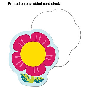 Carson Dellosa | Spring Mix Mini Cut-Outs | 3-inch x 3-inch, 36pcs, Model: 120183