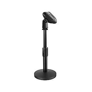 Audio-Technica AT2040 Mic 20 Series Front Address Dynamic Mic + Adjustable Desk Microphone Stand + Mic Cable XLR-M to XLR-F + Photo4Less Black Cleaning Cloth