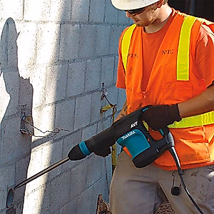 Makita HM0871C 12 lb. AVT® Demolition Hammer, accepts SDS-MAX bits