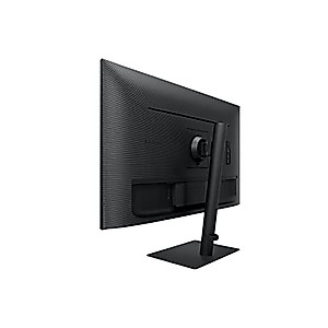 SAMSUNG ViewFinity S8 Series 32-Inch 4K UHD High Resolution Monitor, IPS Panel, 60Hz, Thunderbolt 4, HDR 10+, Built-in Speakers, Height Adjustable Stand (LS32B804PXNXGO),Black