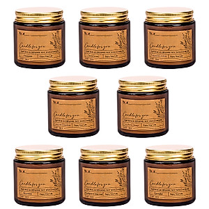 Fixwal 8 Pack Scented Candles Gifts for Women, 3.5oz Glass Jar Soy Candles for Birthday Valentine Mother's Day