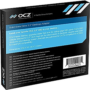 OCZ Solid State Drive 3.5-Inch Adaptor Bracket 2 OCZACSSDBRKT2
