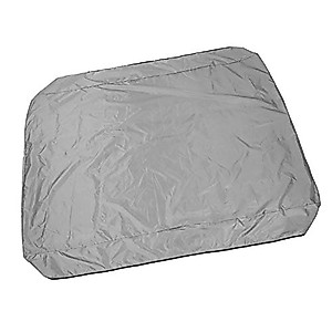 BORDSTRACT Replacement Canopy, Swing Chair Canopy Replacement Swing Canopy Cover Waterproof Garden Swing Chair Canopy Cover for Outdoor Patio Garden Poolside Balcony(Grey)