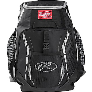 Rawlings | R400 Backpack Equipment Bag | Black