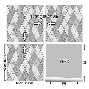 AMAZING WALL Home Modern Peel and Stick Glitter Pink Striped Stars Printed Wallpaper Self Adhesive Bedroom, 15.7*198''