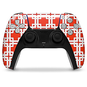 WraptorSkinz Skin Wrap compatible with Sony PS5 DualSense Controller Boxed Red (CONTROLLER NOT INCLUDED)
