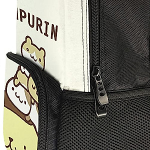 Po-mPo-mPu-rin 16 inch backpack school bag adjustable for school work picnic travel daypacks