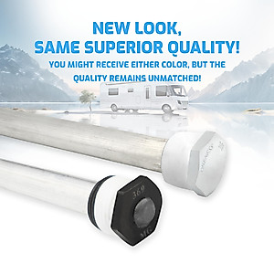 ONENESS 369 RV Water Heater Anode Rod - 2-Pack, 2 Years Warranty - 9.25" x 3/4" NPT - Premium Magnesium Anode Rod for hot Water Heater rv, Protection Suburban Anode Rod for rv Water Heater