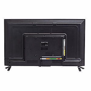 Sceptre Komodo 43-Inch 4K 3840x2160 UHD LED TV 4X HDMI 2.0 HDCP 2.2, Metal Black