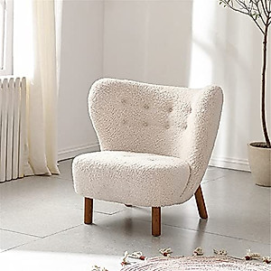 SLNFXC Sofa Chair with Pedal Recliner Simple Family Living Room Balcony Designer Leisure Chair