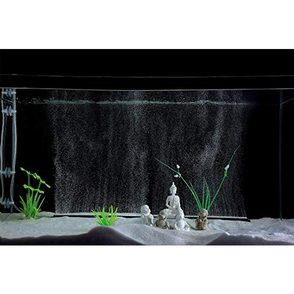 Carefree Fish Aquarium Decoration Minimalist Sandstone Buddha Fish Tank Decor Bring Home a Ray of Sunshine