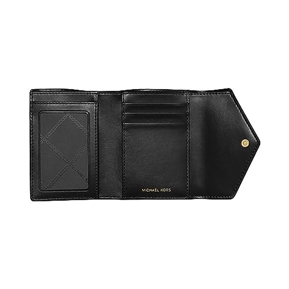 Michael Kors womens Greenwich Medium Envelope wallets Trifold Black One Size