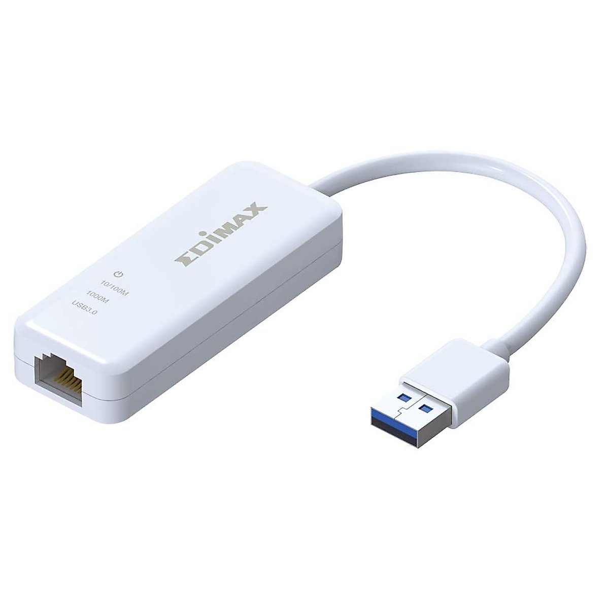 Edimax USB 3.0 Gigabit 1Gbps Ethernet LAN Adapter, USB to RJ45 1000Mbps Network LAN Converter for Faster Gaming and Streaming, Plug and Play, Windows, MacOS, Linux, Nintendo Switch OS, EU-4306
