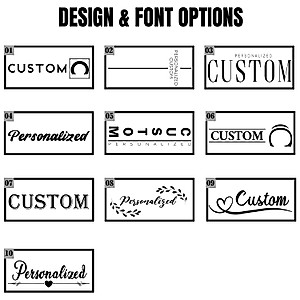 Personalized Custom Water Bottles w/Flip Straw & Lid 18/32/40 oz Black Custom Stainless Steel Insulated Bottle with Name Travel Coffee Mug