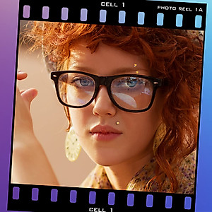 CrazyPiercing Colorful Acrylic Ball Stainless Steel Curved Bar Eyebrow Rings Tragus Piercing, 50Pcs, 16G (Stainless Steel Bar)