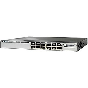 OEM Cisco Catalyst Ws. C3750x. 24P. S Stackable Ethernet Switch 24 Port 1 Slot 24 X 10/100/1000Base. T Yes 1 X Network Module Slot Product Type: Routing/Switching Devices/Switches & Bridges