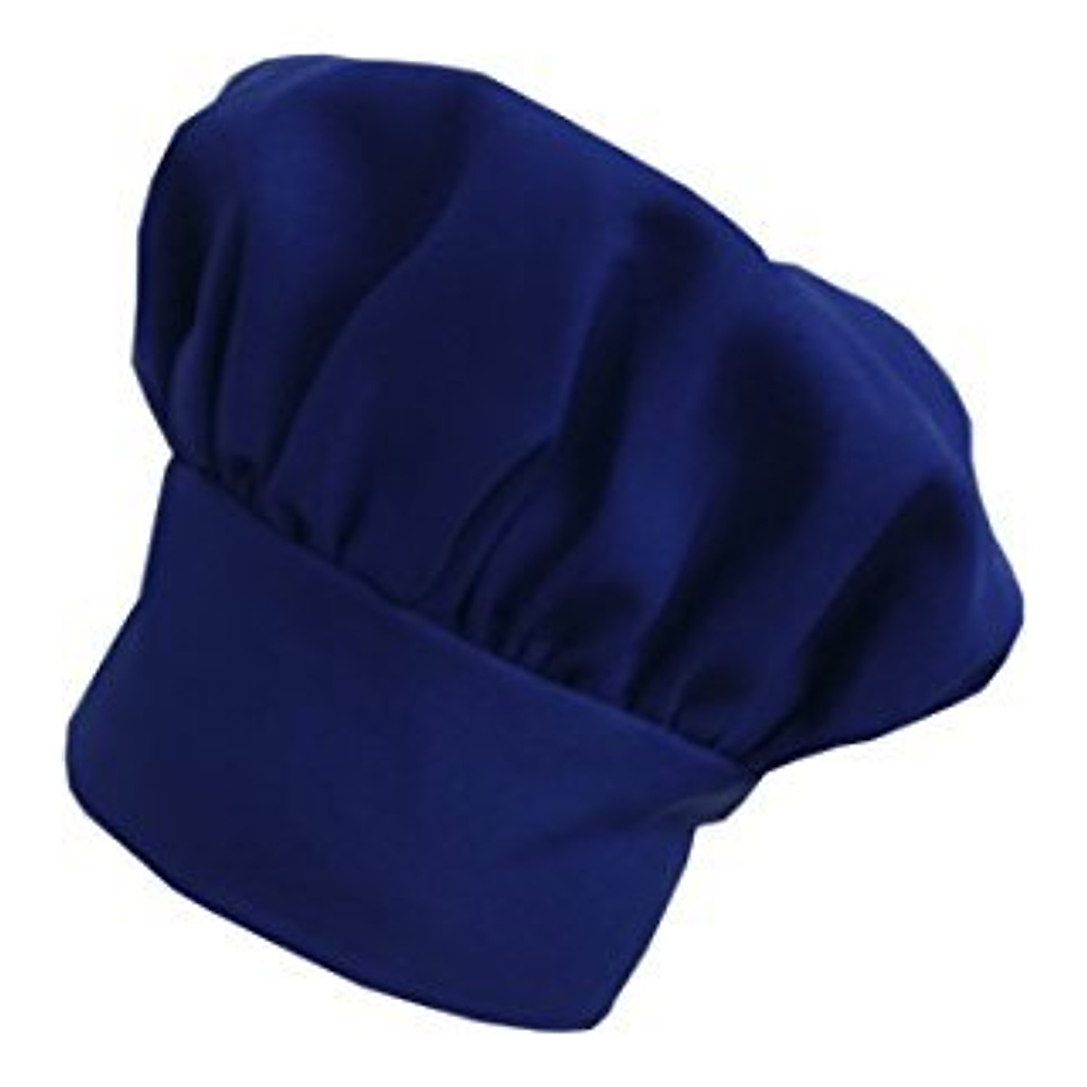 CHEFSKIN Big & Tall 2X XXL Mushroom Chef Hat, Fully Adjustable (Royal Blue)