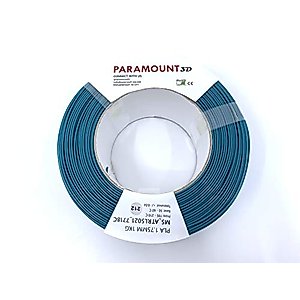 Paramount 3D PLA 1.75mm 1kg Filament (Master Spool) (Mid Century Teal (MS_ATRL50217718C), 1kg [1 ROLL])