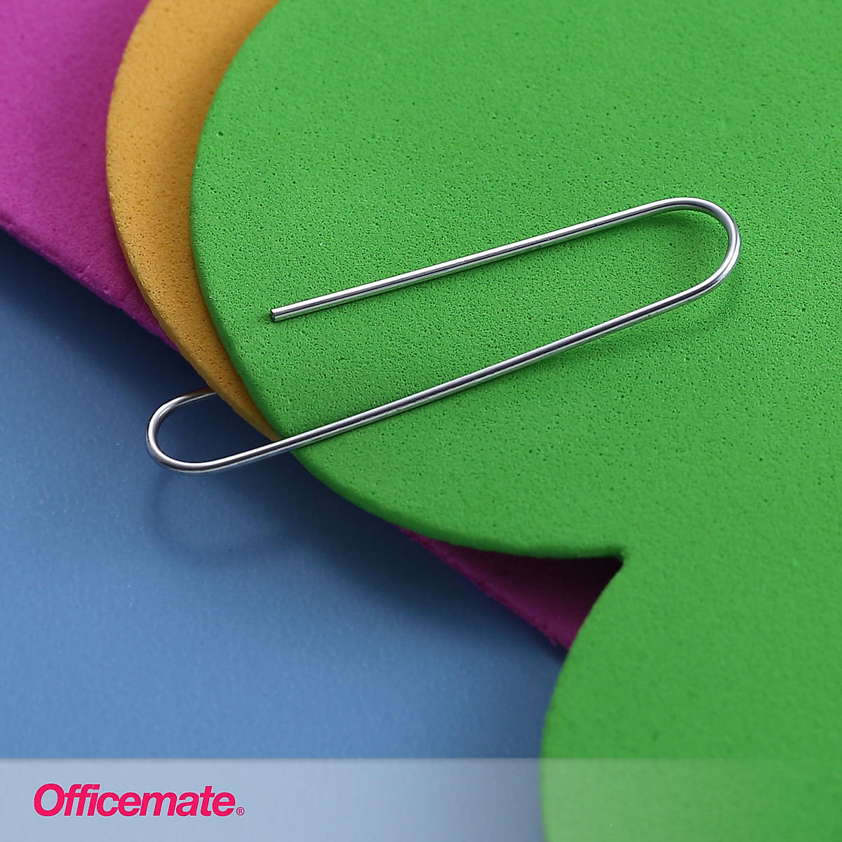 Officemate Giant Paper Clips, Pack of 10 Boxes of 100 Clips Each (1,000 Clips Total) (99914)