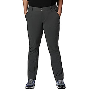 Columbia Women's Standard Saturday Trail Stretch Pant, Grill, 14 Grey