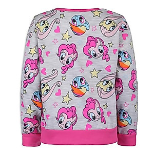 My Little Pony Girls Long Sleeve Sweatshirt and Pants Set for Little and Big Kids