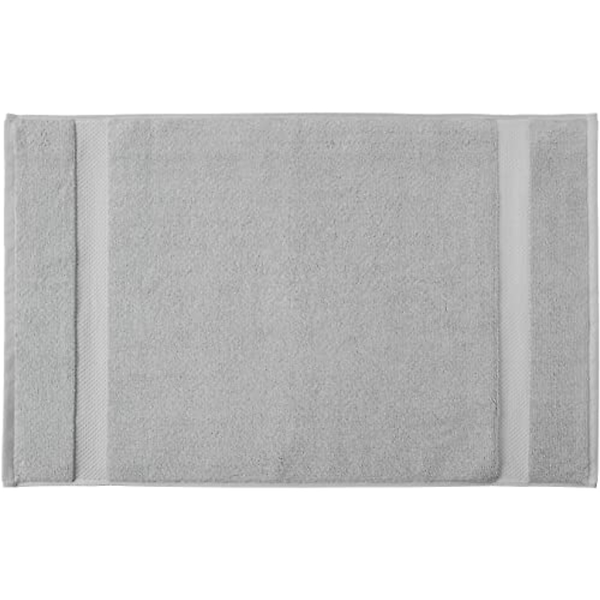 Amazon Aware 100% Organic Cotton Bath Mat - 20 x 31-Inches, Light Gray