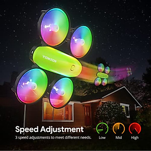 Tomzon A23 Mini Drone for Kids with LEDs, Kids Drone with High Speed Rotation, Throw to Go and 3D Flip, Toy Drone with Circle Fly, Headless Mode, 3 Speeds, 2 Batteries