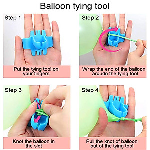 Blue Gold Balloon Garland Kit, Including Chrome Gold, Ivory, Light Blue & White Gold Light Blue Confetti Balloons Decorations Backdrop Ideal for Boys Birthday Baby Bridal Shower Party Decorations