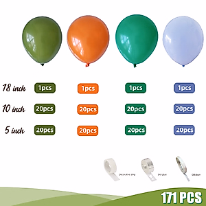 Balloons Garland Arch Kit for Kids Wild Themed Dinosaur Themed Party Decorations Jungle Safari Baby Shower Birthday Party Supplies