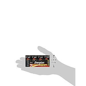 Energizer Max Alkaline 9 Volt, 4-Count