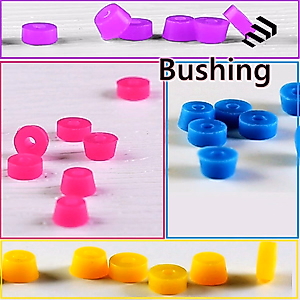 NOAHWOOD DIY Pro Fingerboard Ark 2G Truck 34.5mm (Silver Baseplate + Black Hanger)