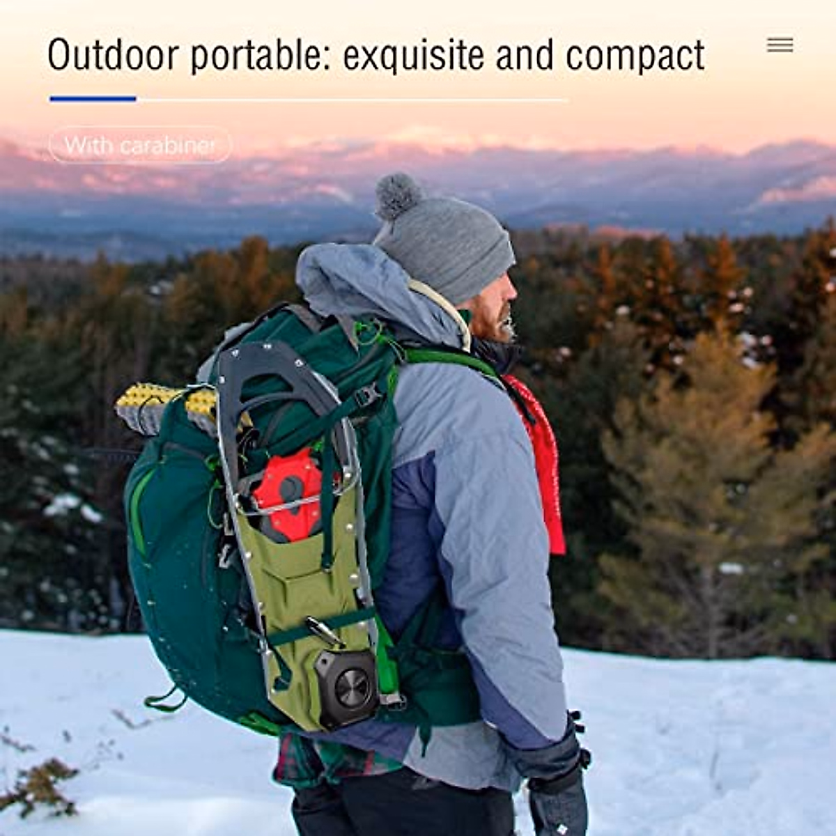 Portable Emergency Radio Bluetoooth Speaker,FM AM WB NOAA Weather Radio w/ 5000mAh Power Bank,IPX5 Waterproof Hand Crank Solar Radio w/LED Flashlight,SOS Alarm,Compass for Outdoor Survival