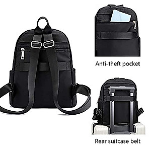 DreamerX Backpack Purse for Women Nylon Anti-theft Backpack Handbags and Shoulder Bag Waterproof Lightweight Daypack for Ladies/Girls/Women/Business/Travel/College