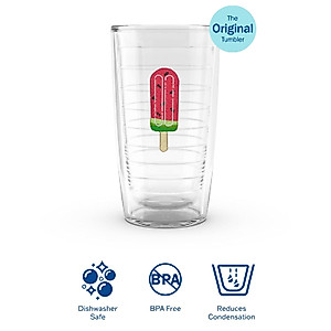 Tervis Ice Popsicle Collection Made in USA Double Walled Insulated Tumbler Cup Keeps Drinks Cold & Hot, 16oz 4pk, Assorted - No Lid