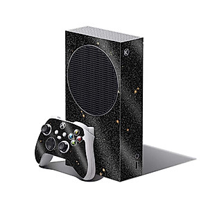 MightySkins Glossy Glitter Skin Compatible with Xbox Series S Bundle - Deep Space | Protective, Durable High-Gloss Glitter Finish | Easy to Apply and Change Styles | Made in The USA