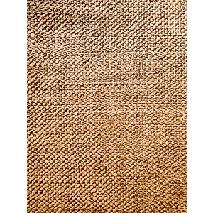 Burlap Canvas Fabric Natural Fiber Basket Weave Carpet / 48" Wide/Sold by The Yard