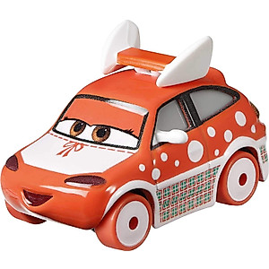 Disney Car Toys Harumi, Miniature, Collectible Racecar Automobile Toys Based on Cars Movies, for Kids Age 3 and Older, Multicolor