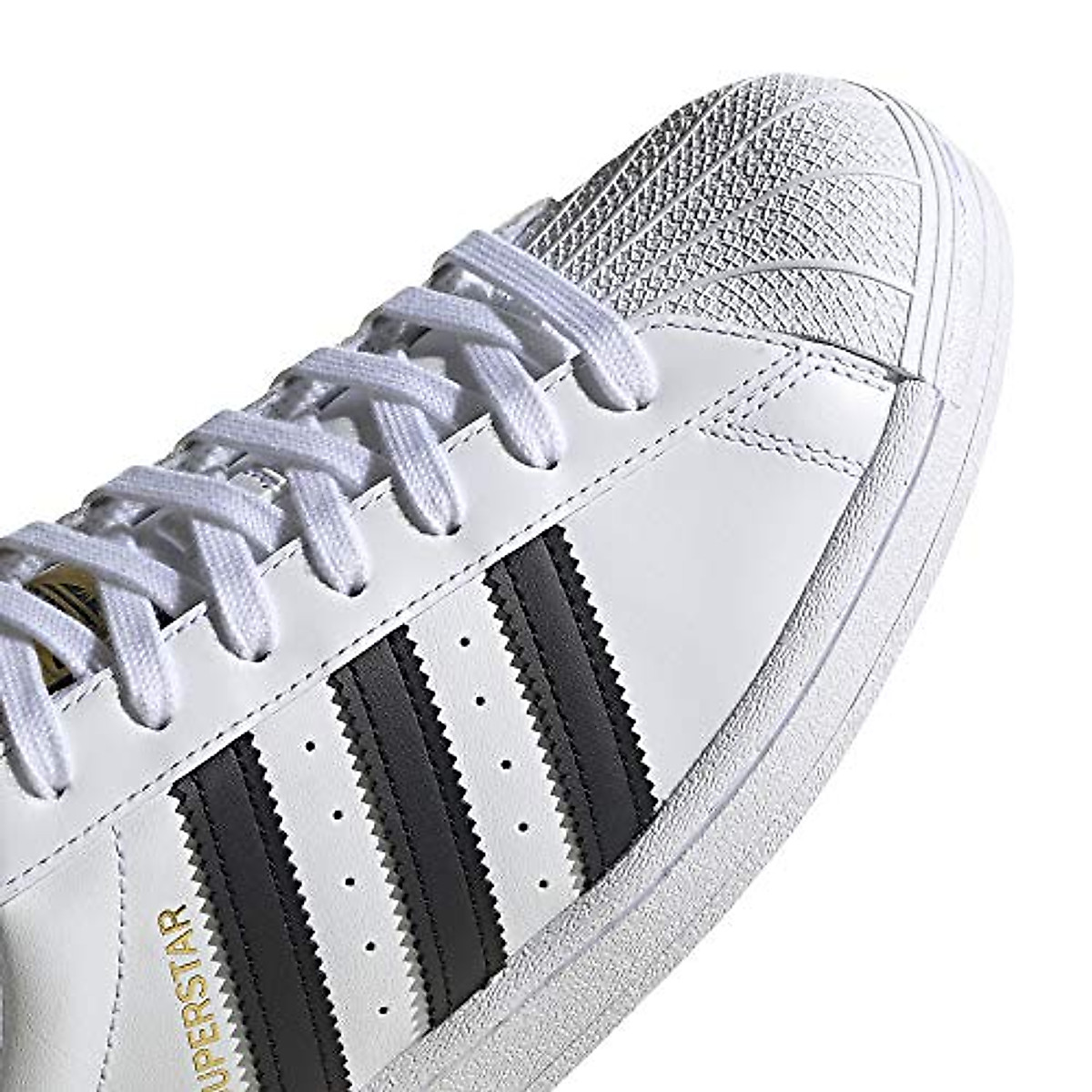 adidas Originals Men's Superstar Sneaker, White/Black/White, 8