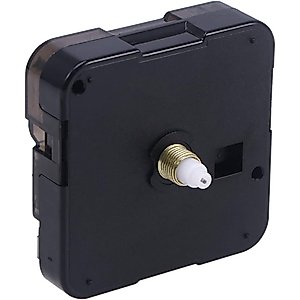 Clock Mechanism Replacement - DIY Quartz Clock Repair, Silent Wall Clock Repair Replacement Parts, Clock Battery Operated Works (No Battery)