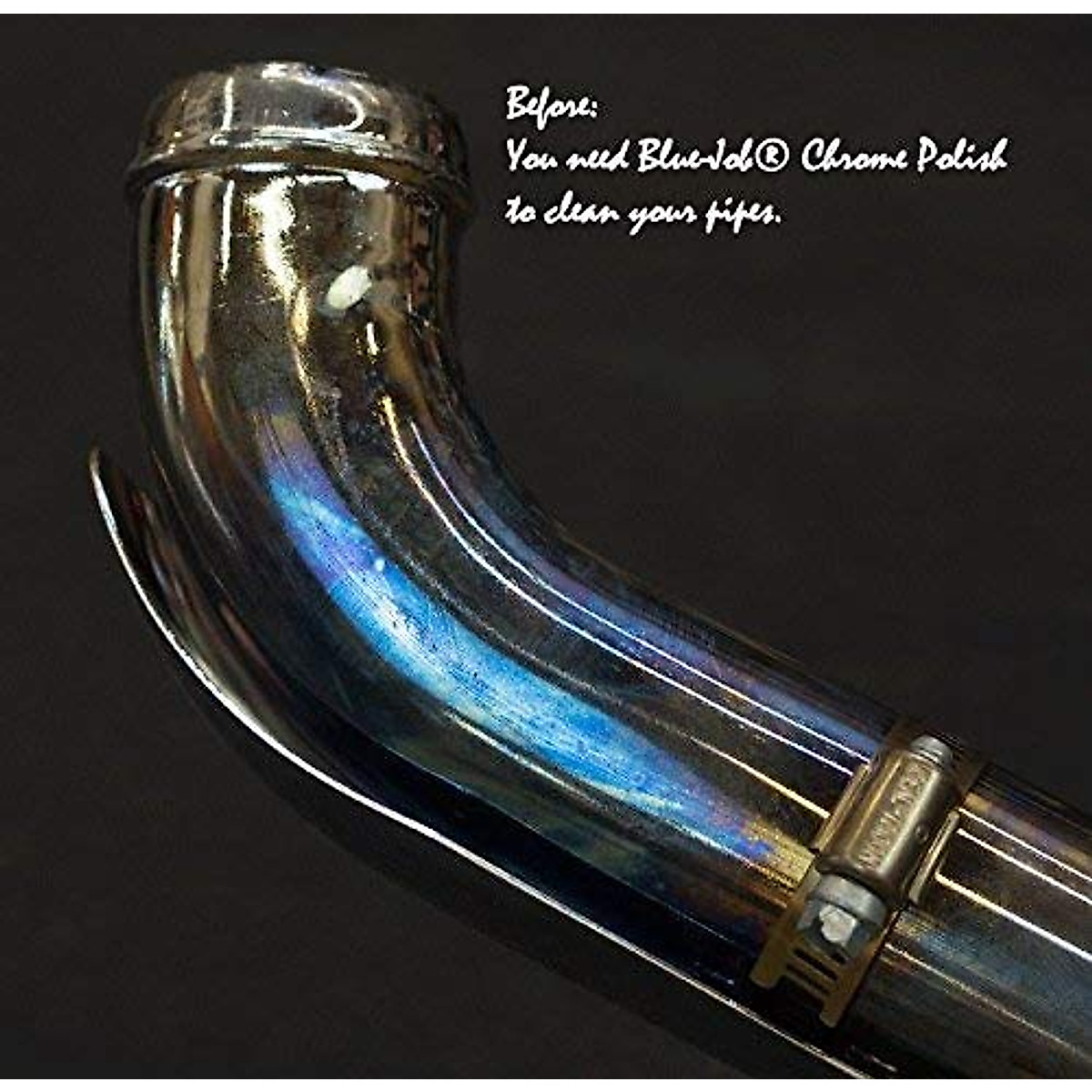 Blue-Job® Chrome Polish - Perfect for Your Motorcycle! One Polish for All Your Needs