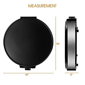 The MegaChef Crepe and Pancake Maker Breakfast Griddle