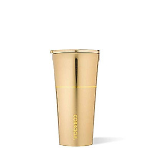 Corkcicle Disney Star Wars Tumbler Triple Insulated Stainless Steel Travel Mug, BPA Free, Keeps Beverages Cold for 9 Hours and Hot for 3 Hours, 16 oz, C-3PO