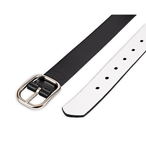 Dickies Women's Reversible Belt, Black/White, Small
