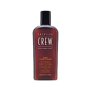 Men's Conditioner by American Crew, Daily Conditioner for Soft, Manageable Hair, Naturally Derived, Vegan Formula, Citrus Mint, 3.3 Oz