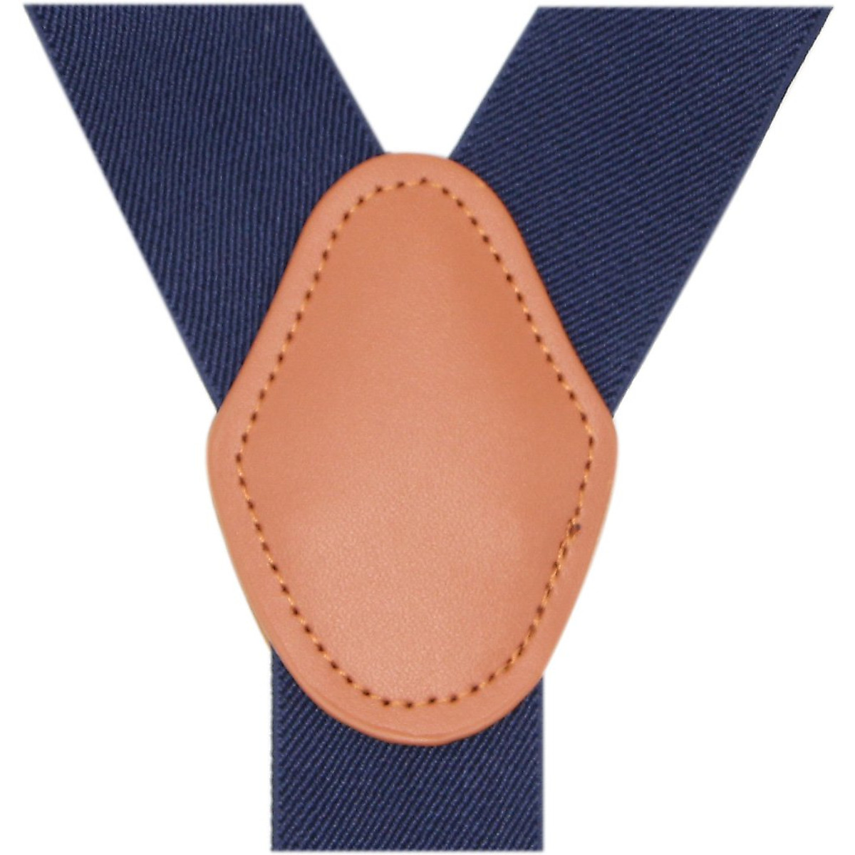 Bioterti Men’s Y-Shaped Heavy Duty Suspenders – 6 Metal Clips, Elastic Straps