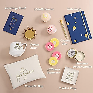 JIALVBIN Gifts for Mom from Daughter for Mom Gifts Birthday Gifts for Mom Relaxing for Grandma Luxury Novelty Baskets Gifts Set