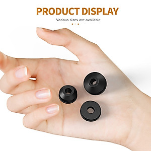 Faucet Washers, 58 Pack Flat and Beveled Washers Rubber Assortment Kit Replacements with Brass Bibb Screws Ullnosoo for Repairing Faucet Leak