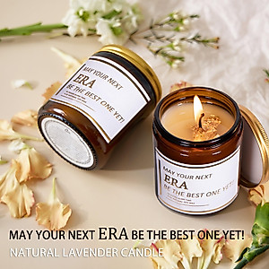 Music Lover Birthday Gift,May This Be Your Best Era Scented Candle, Music Fans Celebration Decor Accessories,9oz Pure Soy Wax Handcrafted, Lavender Scent.