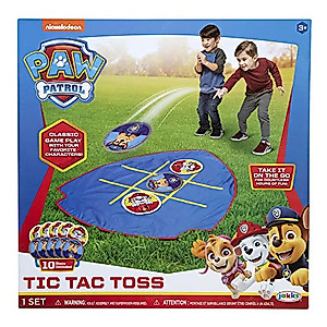 Paw Patrol Tic Tac Toe Toss Game for Indoor & Outdoor Play!